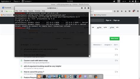 Telnet With Proxychains Doesnot Work · Issue 235 · Rofl0rproxychains