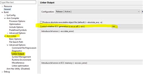 Tms570ls3137 Problem Downloading Flash Ecc Into Dedicated Memory Region Using Uniflash Arm