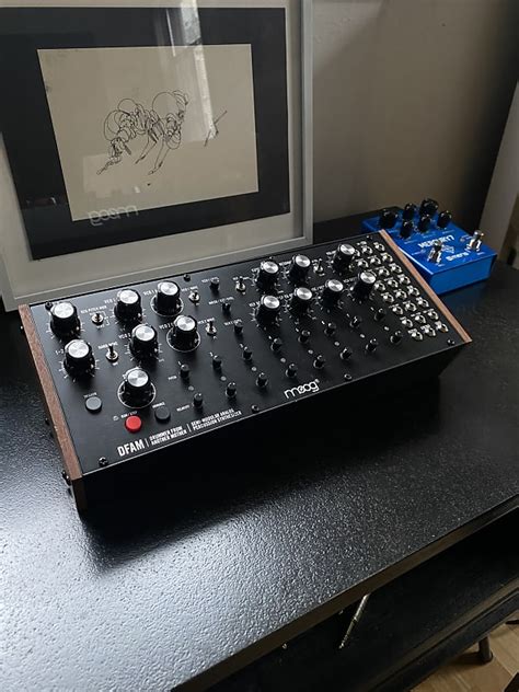 Moog Dfam Drummer From Another Mother Analog Percussion Reverb