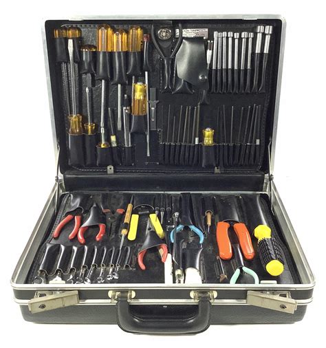 Lot Tool Briefcase With A Line Tools Tektronix Probes