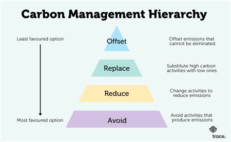 Muhammad Asad On Linkedin Carbon Management Hierarchy 1 Avoid This Is