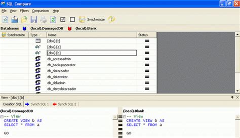Sql Compare And Sql Packager Codeproject