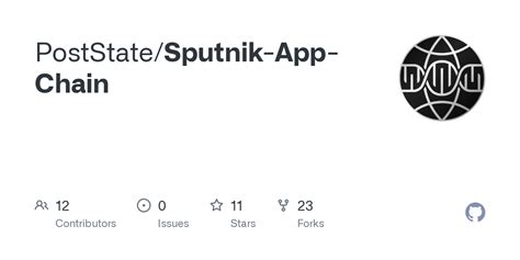 Github Poststatesputnik App Chain