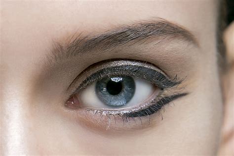 Weißer Eyeliner Wasserlinie Vorher Nachher