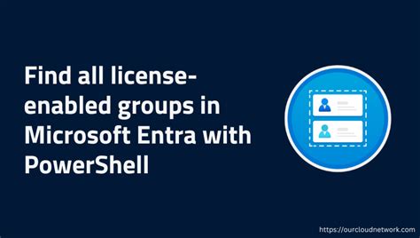 Find All License Enabled Groups In Microsoft Entra With Powershell