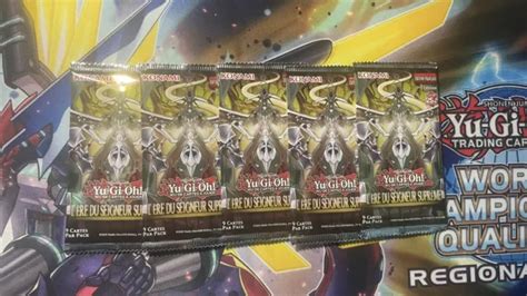 Lot De 5 Boosters Yu Gi Oh Agov LÈre Du Seigneur Suprême Fr Eur 20 00 Picclick Fr