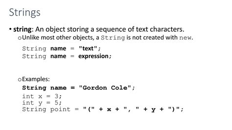 Csci 161 Introduction To Programming I William Killian Ppt Download