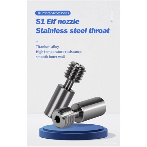 Newly Launched Bimetal S Heat Break Throat Mm Stainless Steel Copper Plating Tube For Ender