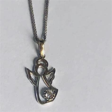 აურუმიaurum თეთრი ოქროს ცეპი და ანგელოზის კულონი🕊 Facebook