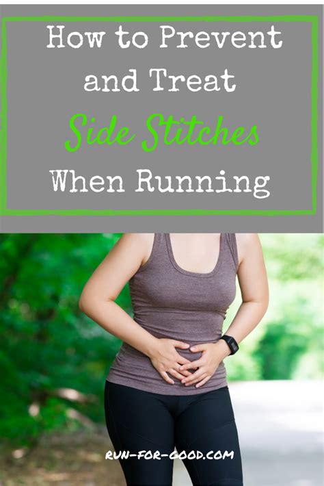 How To Prevent And Treat Side Stitches When Running Run For Good