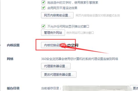 360极速浏览器怎么设置兼容模式 设置兼容模式方法 浏览器 PHP中文网