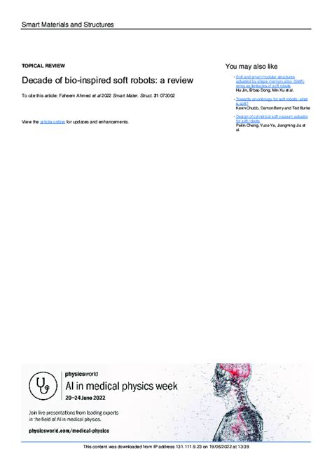 Pdf Smart Materials And Structures