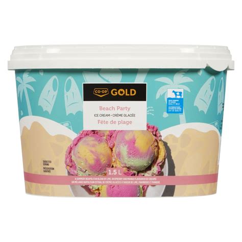 Co Op Gold Beach Party Ice Cream 15l Canadian Goodness