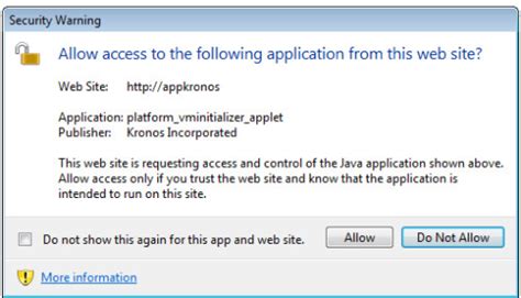 Scripting Java Bypass Access To The Following Application From This Website