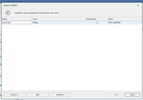 B1up Issue Parameters Setup Screen In Dashboards Module Boyum Help