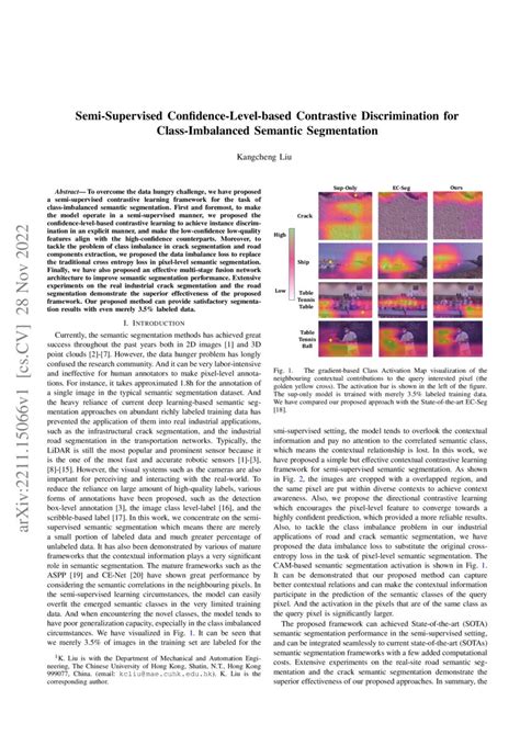 Semi Supervised Confidence Level Based Contrastive Discrimination For