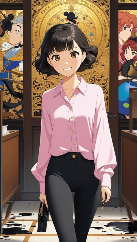 Amelia At A Voting Office 18 Image Created By Eclipsekww Tensorart