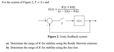 Solved For The System Of Figure 2t2 S And