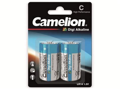 Camelion CAMELION Baby-Batterie, Digi-Alkaline, LR14, 2 Batterie