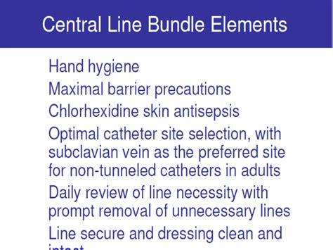 Prevention Of Hai Care Bundle Approach Pdf