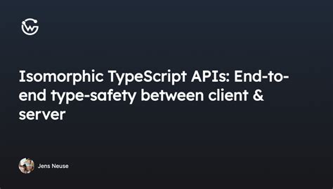 Build End To End Typesafe Apis On Any Backend Wundergraph