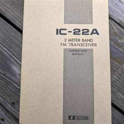 Icom Ic 22a 2 Meter Band Fm Transceiver Instruction Manual £979 Picclick Uk Icom Ic 22a 2 Meter Band Fm Transceiver Instruction Manual £979 Picclick Uk