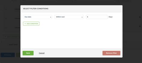 Setting A Filter For A Chart Screenful Guide For All