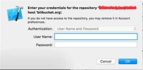 Bitbucket Xcode 42 Git Stack Overflow