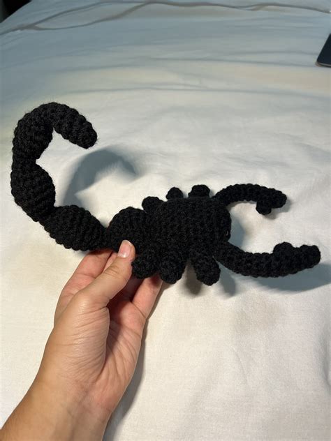 Crochet Scorpion Pattern Etsy