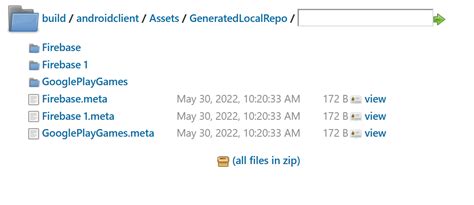 AndroidResolverDependencies Xml Files Section Is Empty Issue Googlesamples Unity Jar