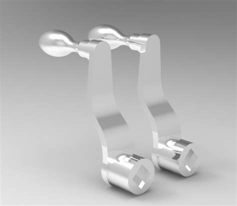 Autodesk Inventor Ipt File 3d Cad Model Of Crank Handles With Goose