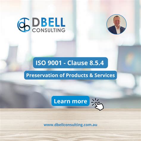 Iso 9001 Clause 8 5 4 Preservation Of Products And Services