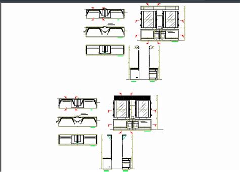 La Commode Dans Autocad Téléchargement Cad 427 95 Kb Bibliocad