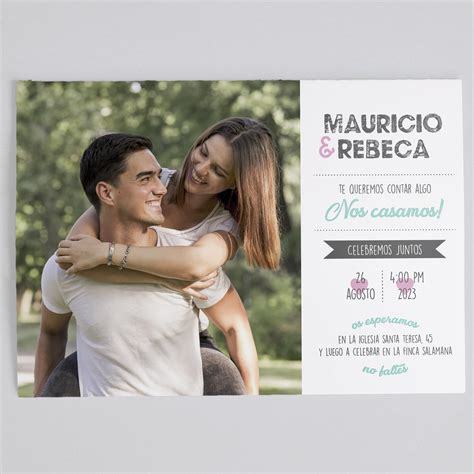 Formato De Invitación De Boda Civil 101 Modelos Para Las Tarjetas De