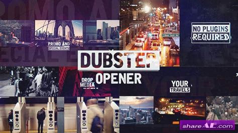 Videohive Dubstep Urban Opener After Effects Templates Free After Effects Templates After