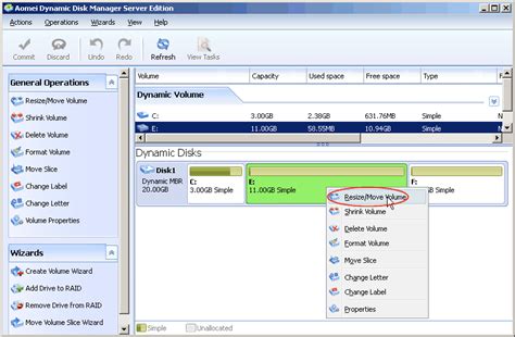 Resize Dynamic Disk In Windows Xp Vista78 Server 20002003