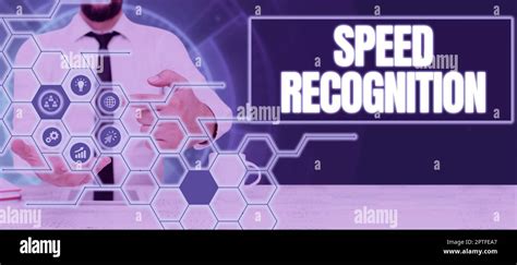 Sign Displaying Speed Recognition Concept Meaning Temperate Season Of The Year Identified By A