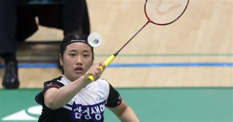 배드민턴 안세영 중국 마스터스 4강 진출