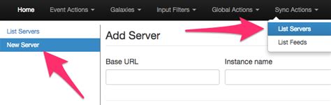 Synchronisation Sharing · Misp Book