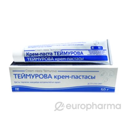 Купить Теймурова 50 гр крем-паста — Europharma