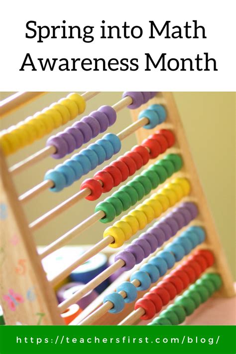 Spring Into Math Awareness Month Teachersfirst Blog