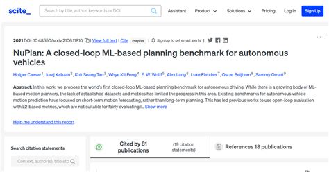 Nuplan A Closed Loop Ml Based Planning Benchmark For Autonomous