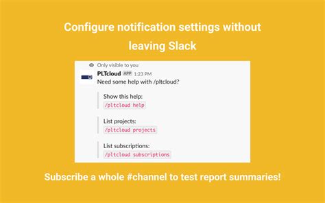 Pltcloud Slack App — Plt Documentation