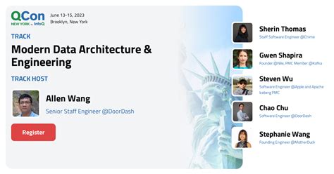 Qcon New York 2023 Modern Data Architecture And Engineering