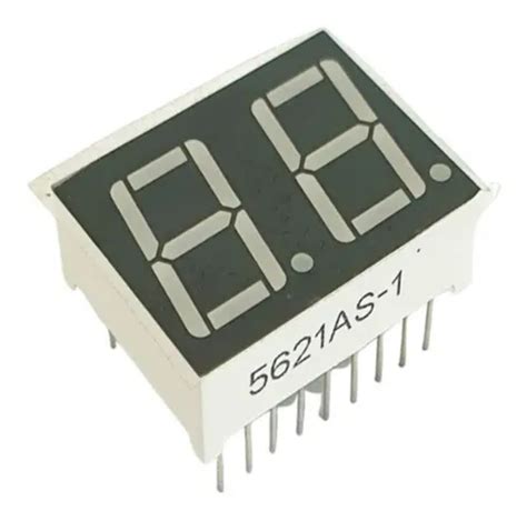 Display Led Digitos Segmentos Vermelho Catodo Comum MercadoLivre