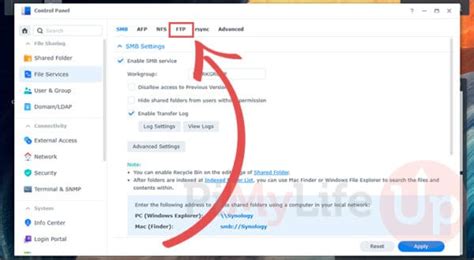 Setting Up FTP On A Synology NAS Pi My Life Up