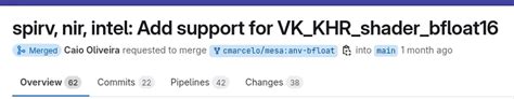 intel s open source vulkan driver lands bfloat16 support in mesa 25 2 phoronix