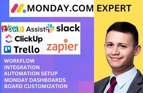 Do Monday Crm Clickup Monday Com Trello Asana Dashboard Automation Clickup Slack By Donald02003