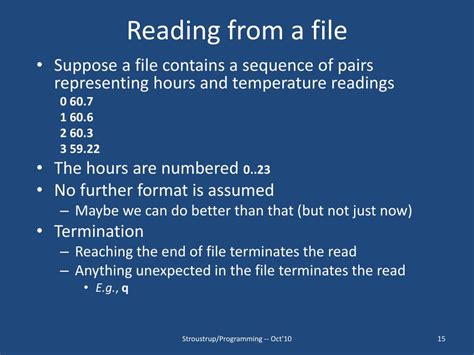 PPT Chapter 10 Input Output Streams PowerPoint Presentation Free