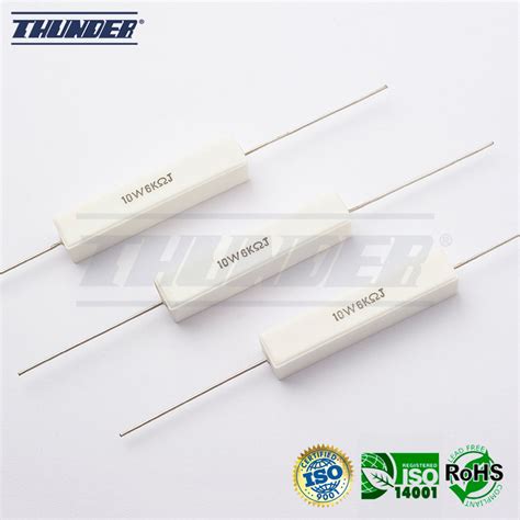 Wire Wound Cement Resistors SQP Type SQP Thunder Components Ltd